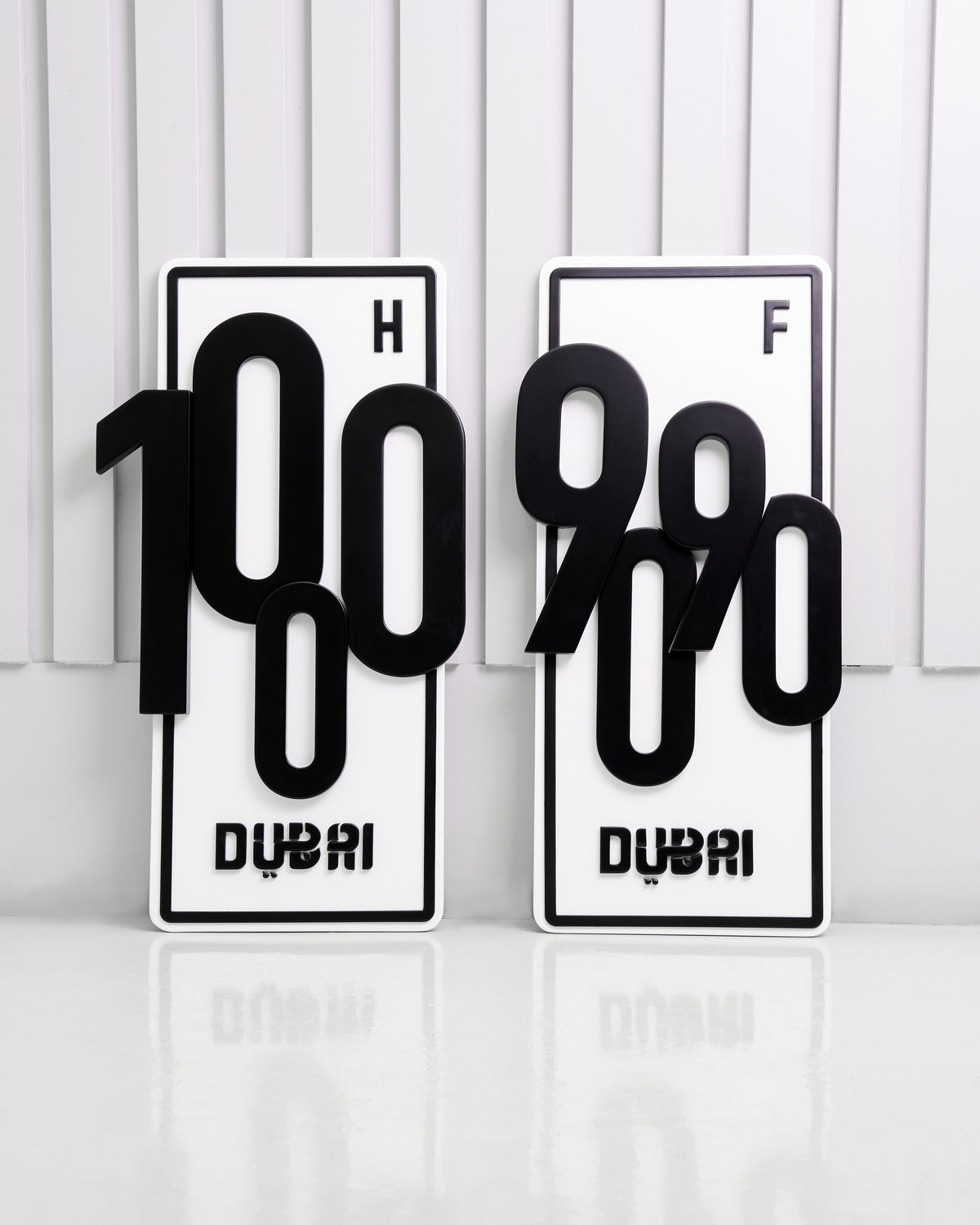 Bespoke Number Plate Wall Art – Custom Luxury Automotive Decor